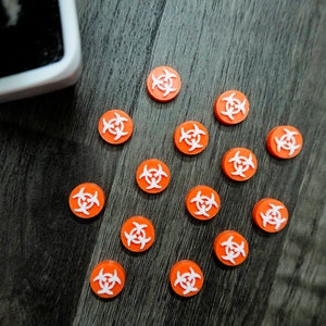 Biohazard Kandi Beads (10/20/30/50 Pcs) - Etsy