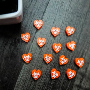 Biohazard Kandi Beads (10/20/30/50 Pcs) - Etsy