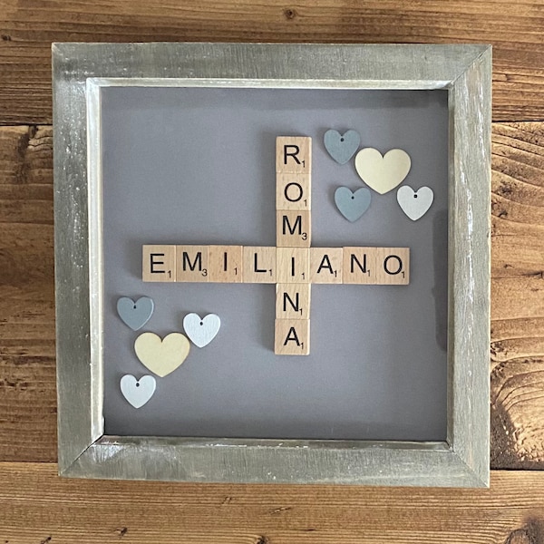 Scrabble Frame - Etsy UK