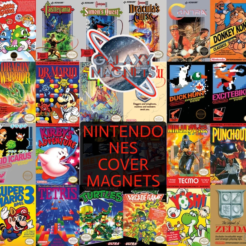 Video Game Magnets - Etsy UK
