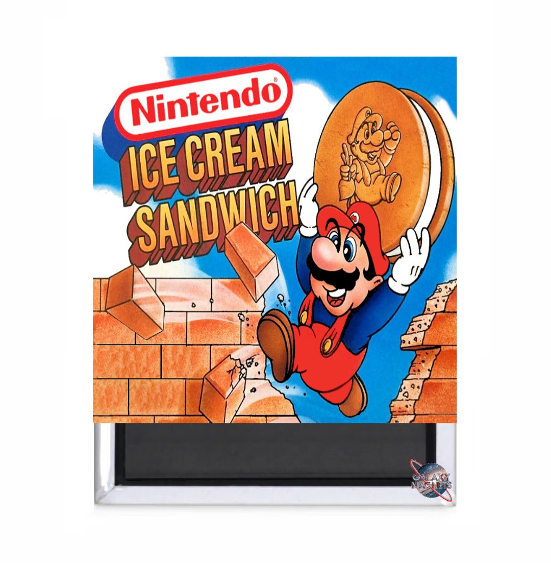 Nintendo Ice Cream Sandwich Magnet - Etsy