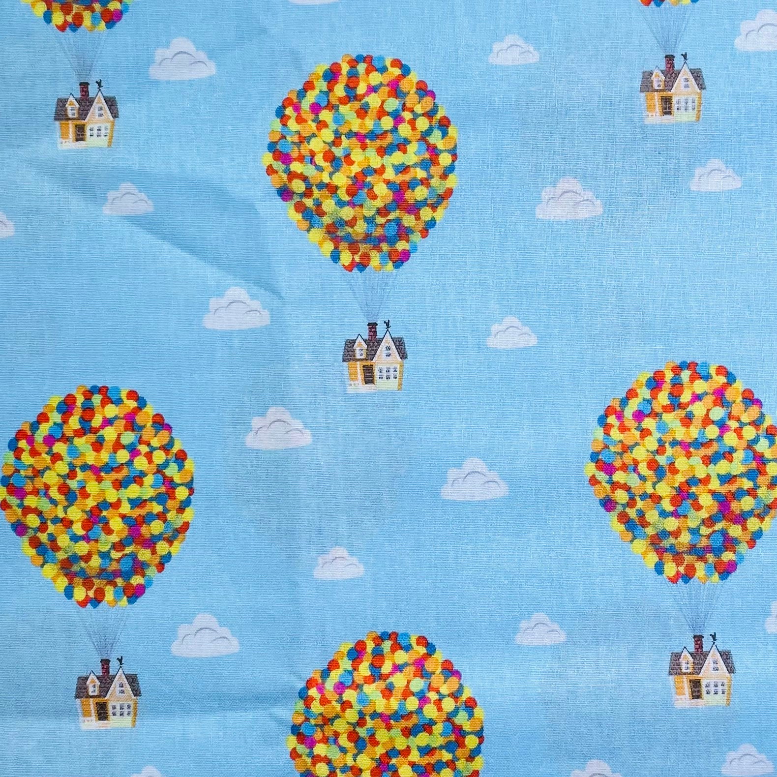 Pixar Up cotton fabric | Etsy