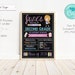 Girl First Day of School Sign, Editable Printable 8x10 (digital) - Etsy