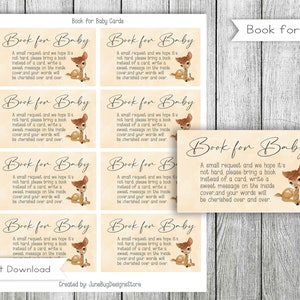 Classic Baby Deer Baby Shower Thank You Tags, Gift Tags, Party Favors ...