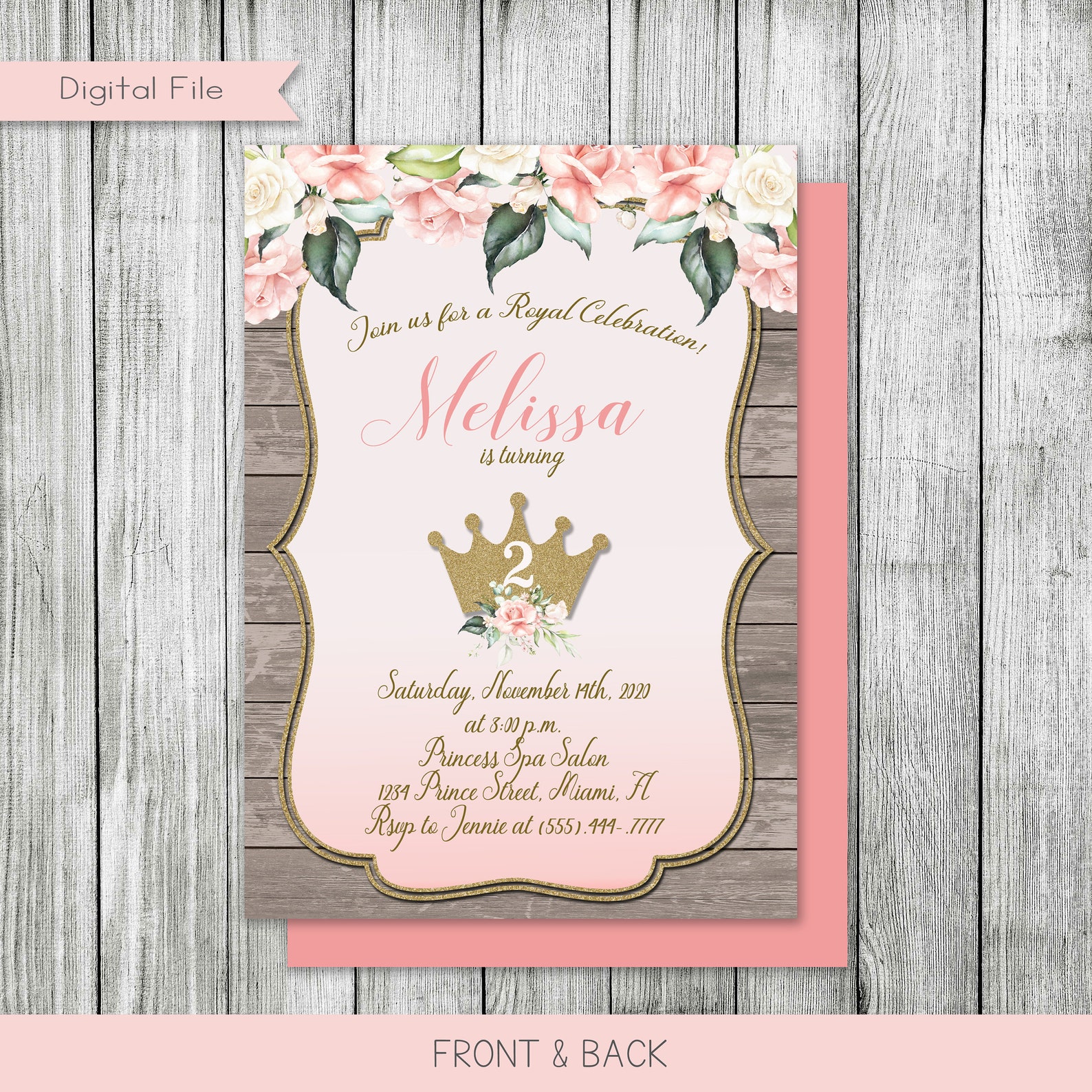 Princess Bottle Labels Princess Crown Labels Gold Crown - Etsy