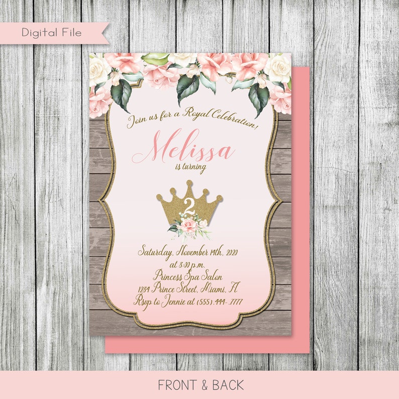 Princess Bottle Labels Princess Crown Labels Gold Crown - Etsy