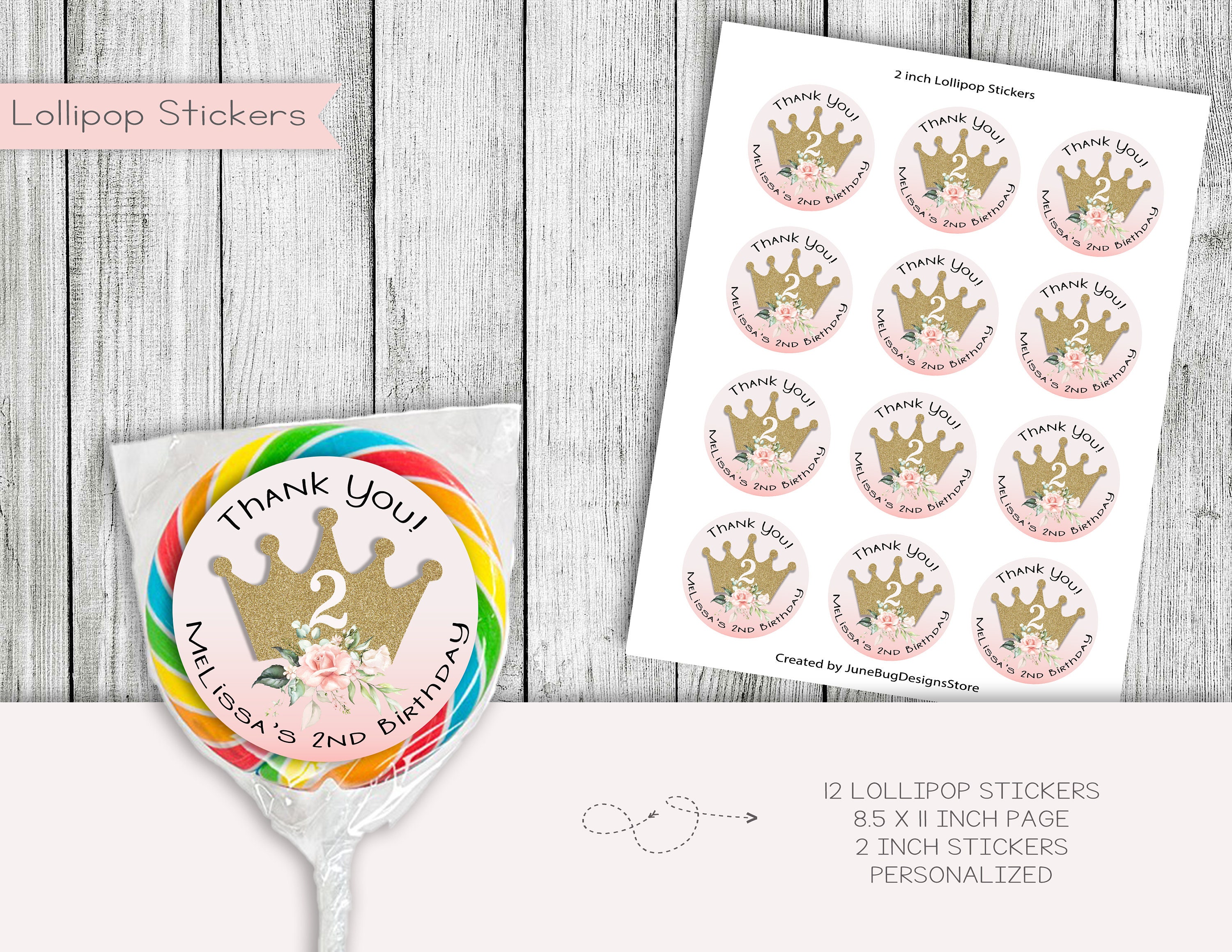 Princess Bottle Labels Princess Crown Labels Gold Crown - Etsy