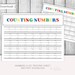 Numbers 1 10 Practice Sheet Handwriting Practice Learning - Etsy