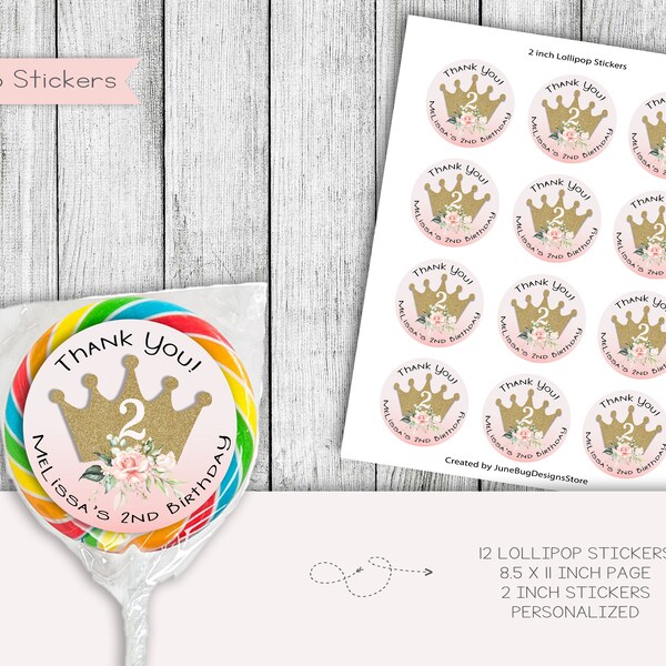 Crown Lollipop - Etsy