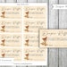 Classic Baby Deer Baby Shower Thank You Tags, Gift Tags, Party Favors ...