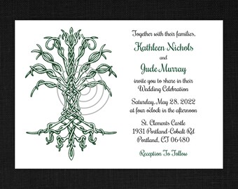 Tree of Life Wedding Invitation | Etsy