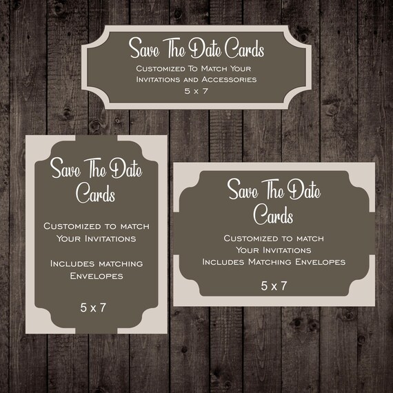 Tarjetas Personalizadas Para Guardar La Fecha