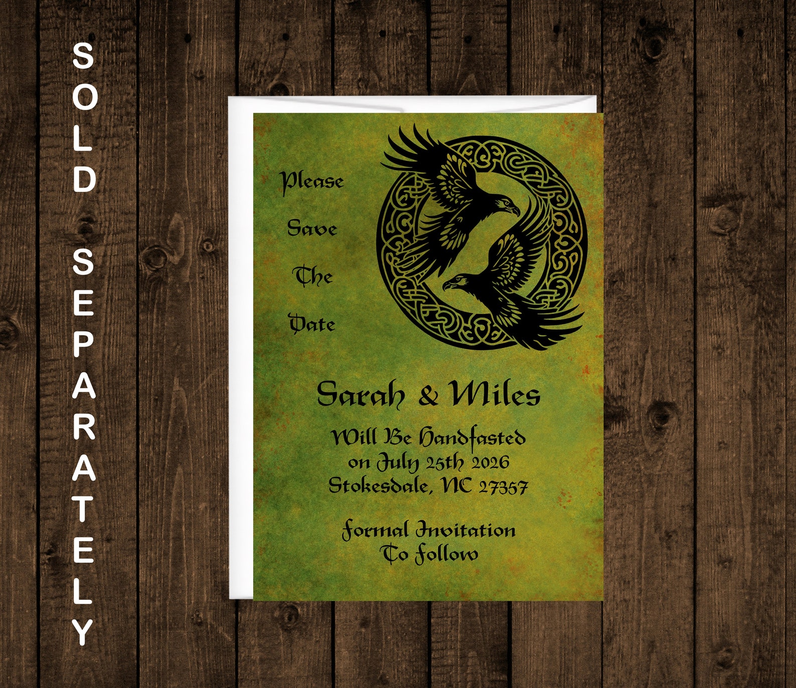 VIKING NORSE Wedding Invitation, Viking Design Invitation, Cheap ...