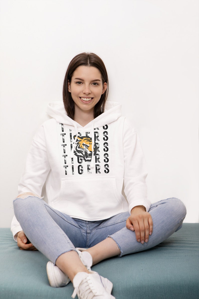 Tigers Distressed Mascot Design PNG Digital Download - Etsy