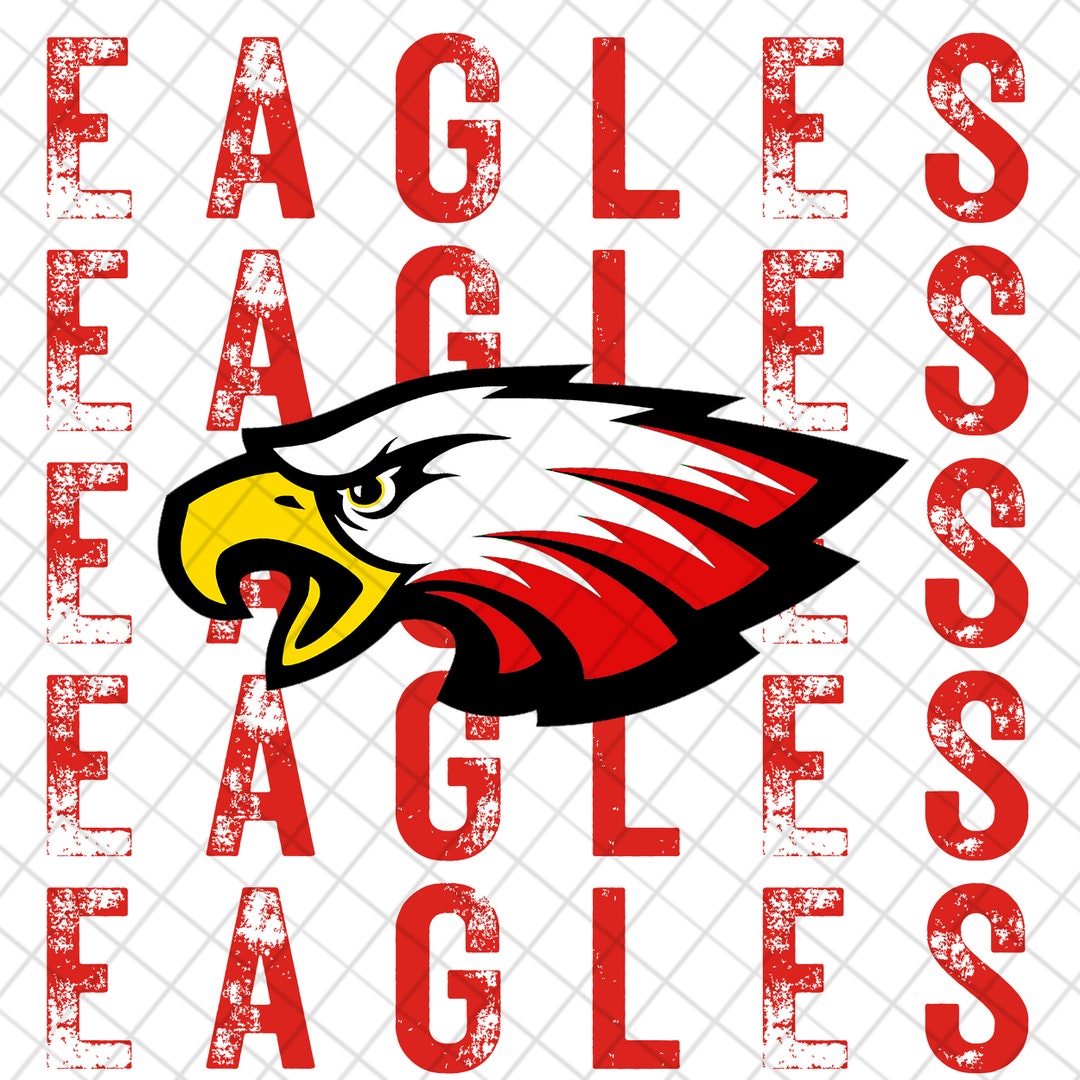 Red Eagles Distressed Mascot Design PNG, Digital Download - Etsy