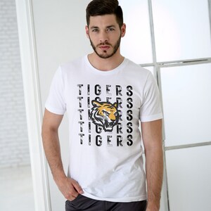 Tigers Distressed Mascot Design PNG, Digital Download , Sublimation ...