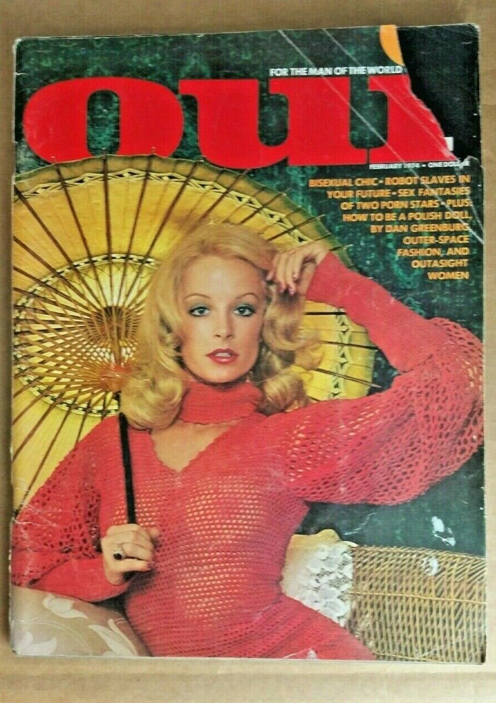 OUI Vintage Magazine February 1974 | Etsy