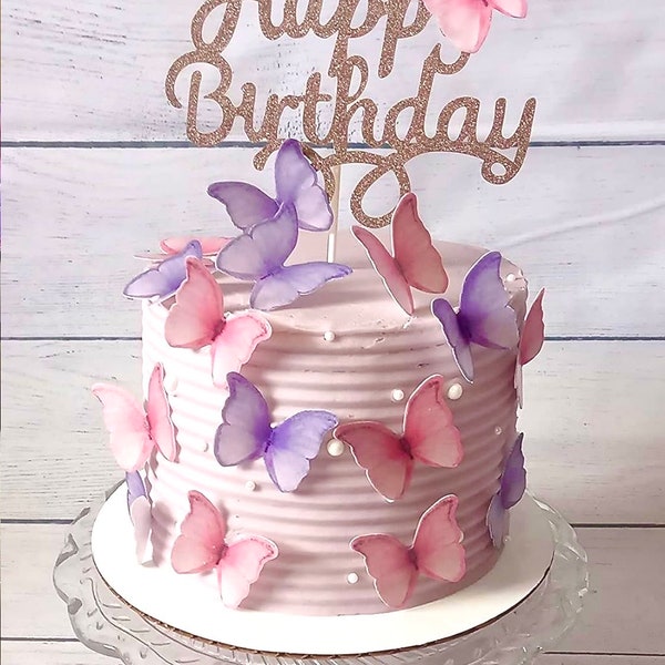 Butterfly Cake Topper - Etsy