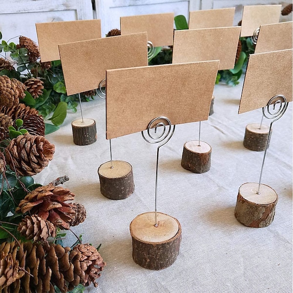 Table Number Holders - Etsy
