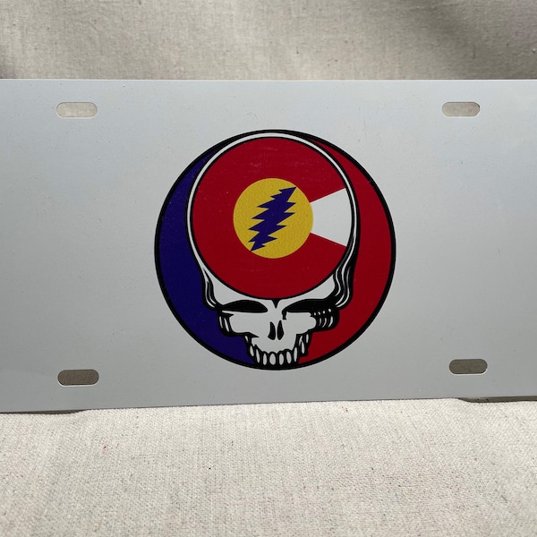 Grateful Dead License Plate - Etsy