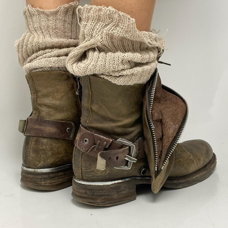 Airstep-as98 Apocalyptic Foldover Wasteland Boots - Etsy