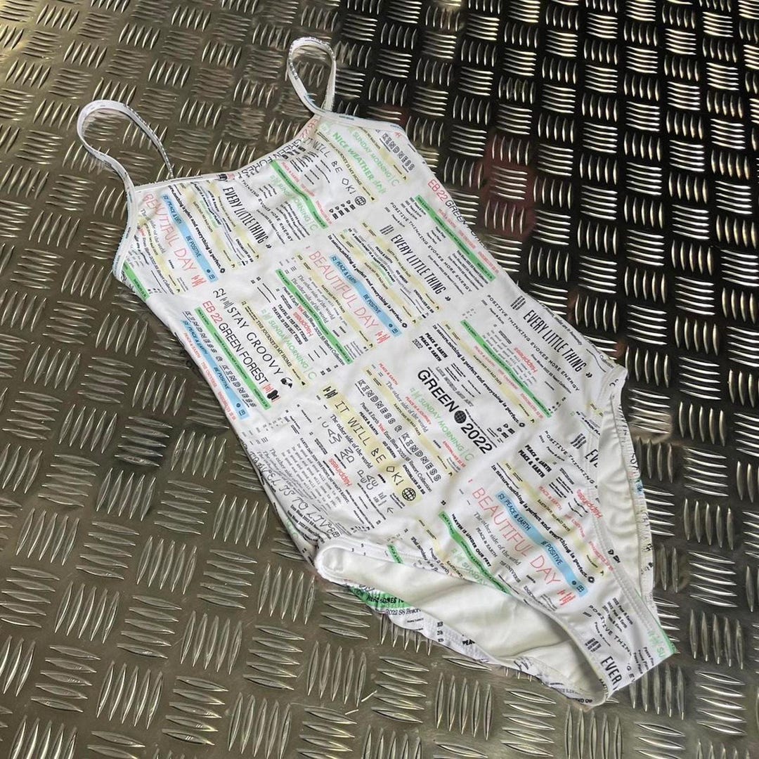White Futuristic Swimsuit - Etsy