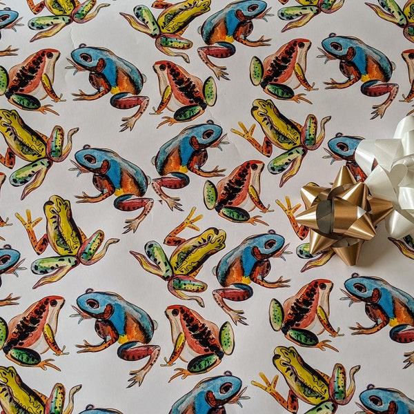 Frog Paper - Etsy