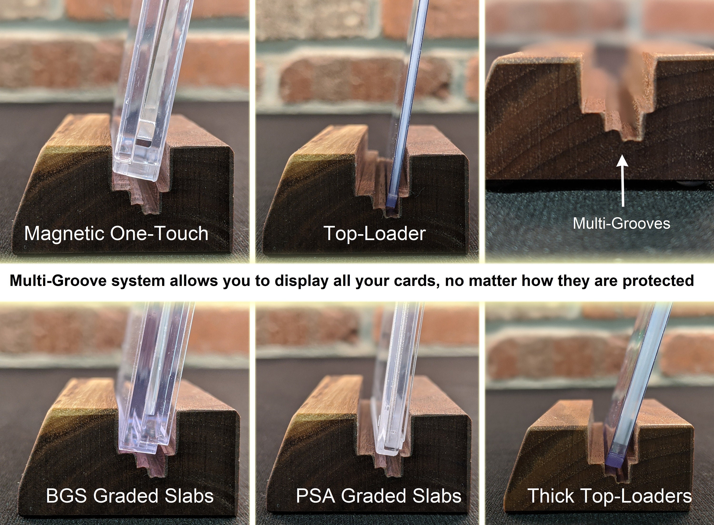 Universal Trading/sports Card Display Set of 3 Proudly - Etsy Australia