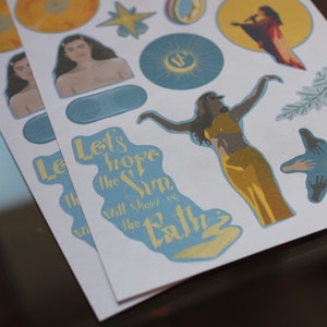 Lorde Stickers, Solar Power Stickers, Solar Power Album, Lorde ...