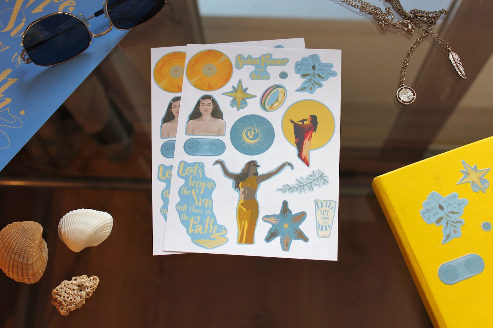 Lorde Stickers, Solar Power Stickers, Solar Power Album, Lorde ...