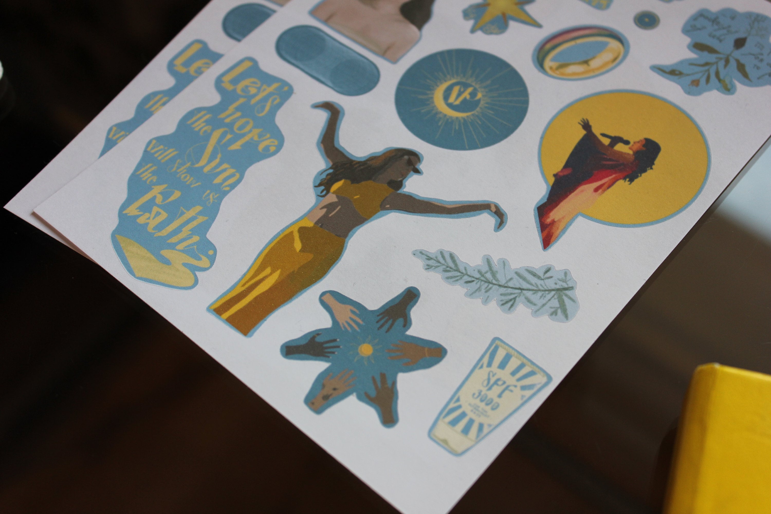 Lorde Art Print, Lorde Stickers, Lorde Solar Power, Lorde Aesthetic ...