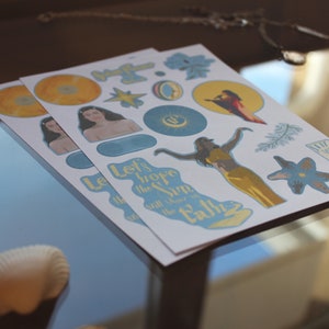 Lorde Stickers, Solar Power Stickers, Solar Power Album, Lorde ...