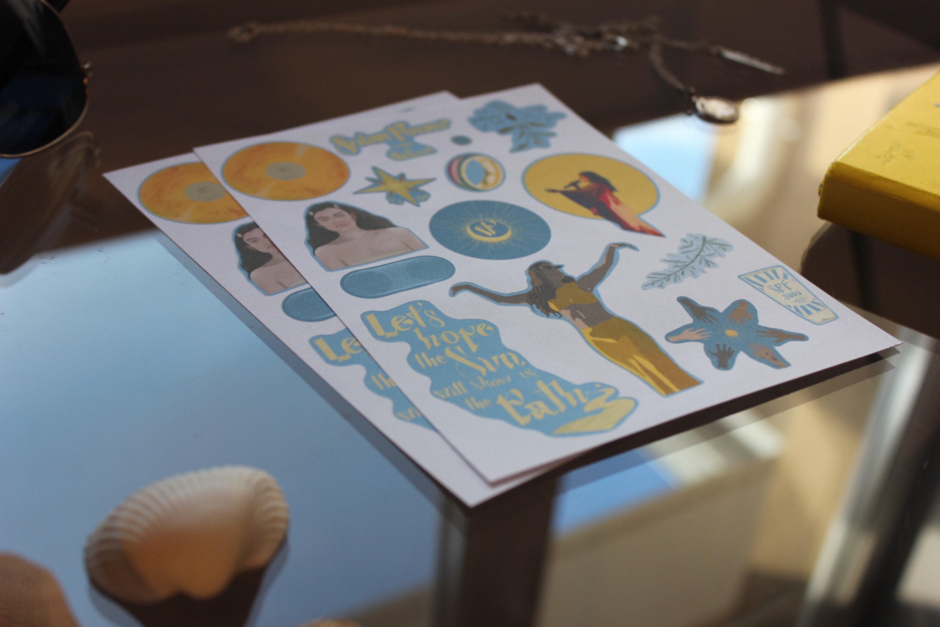 Lorde Stickers, Solar Power Stickers, Solar Power Album, Lorde ...