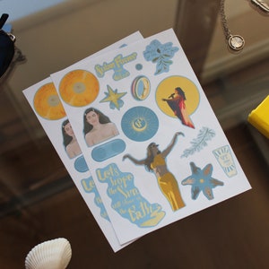 Lorde Stickers, Solar Power Stickers, Solar Power Album, Lorde ...