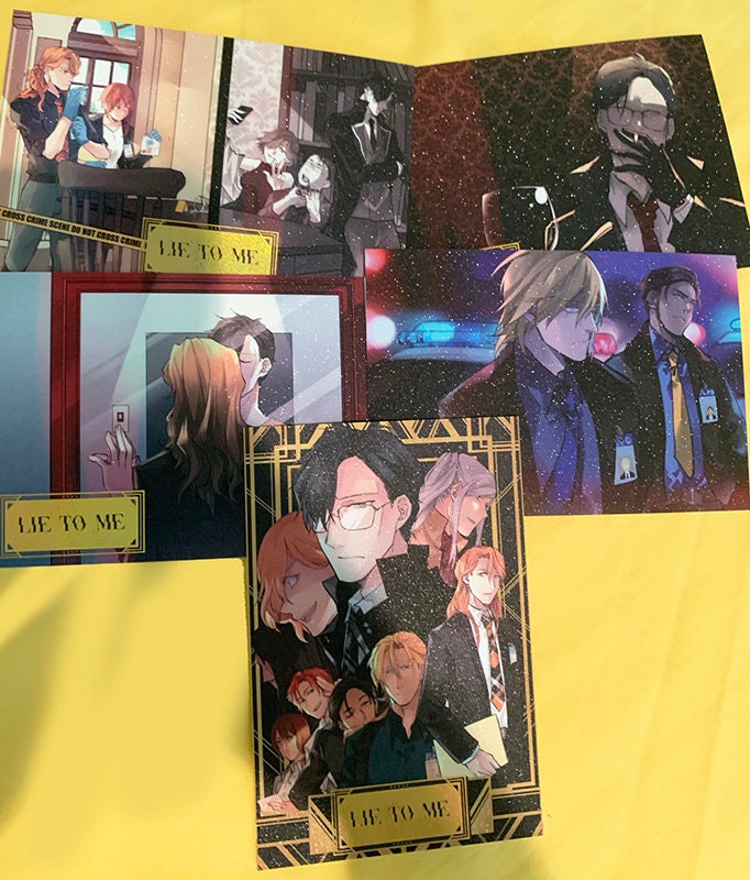 FE3H Hubert/Ferdinand LIE TO ME postcard set | Etsy