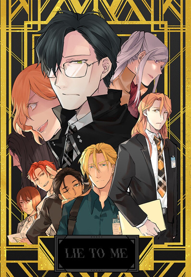 FE3H Hubert/ferdinand LIE TO ME Postcard Set - Etsy Ireland