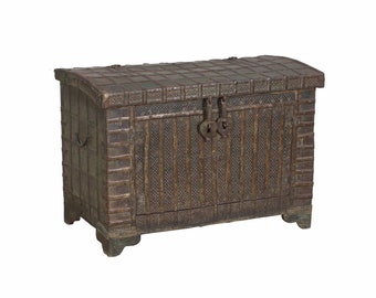 Antique Indian Painted Pitara Chest Coffee Table - Etsy