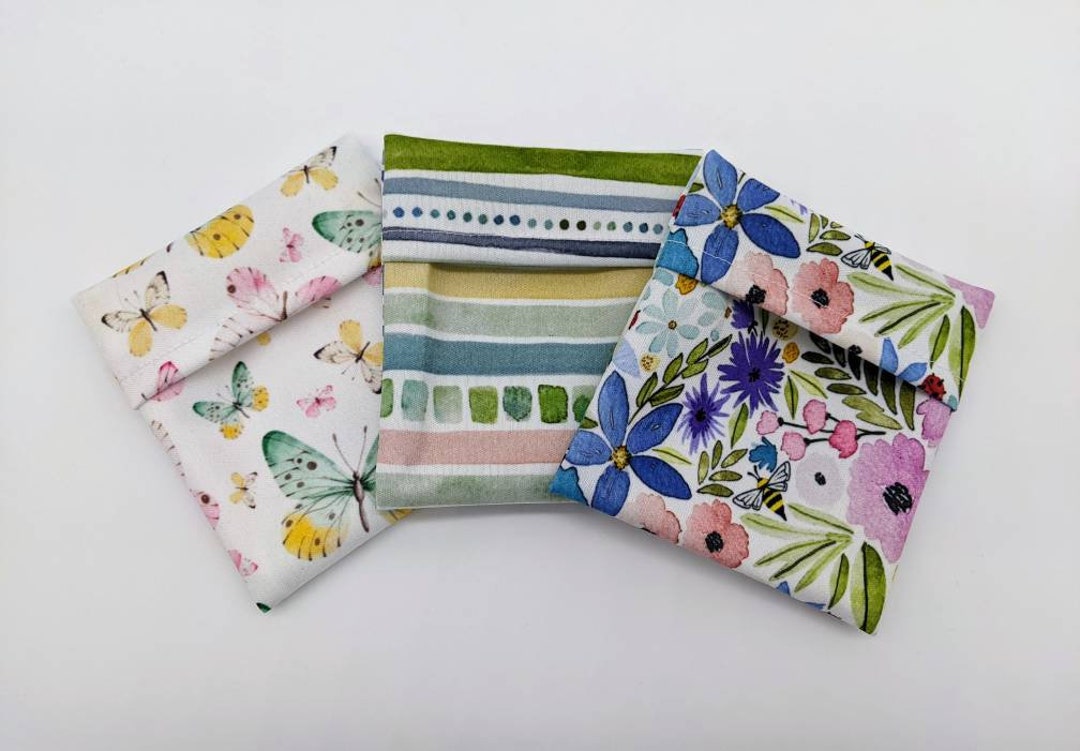 Small Wet Bag, Wet Bag With Snap, Reusable Pad Wrapper, Pad Bag, Mama ...