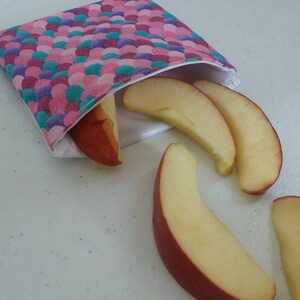 Snack Bag Pattern, Snack Bag Tutorial, Wet Bag Tutorial, Lined Wet Bag ...