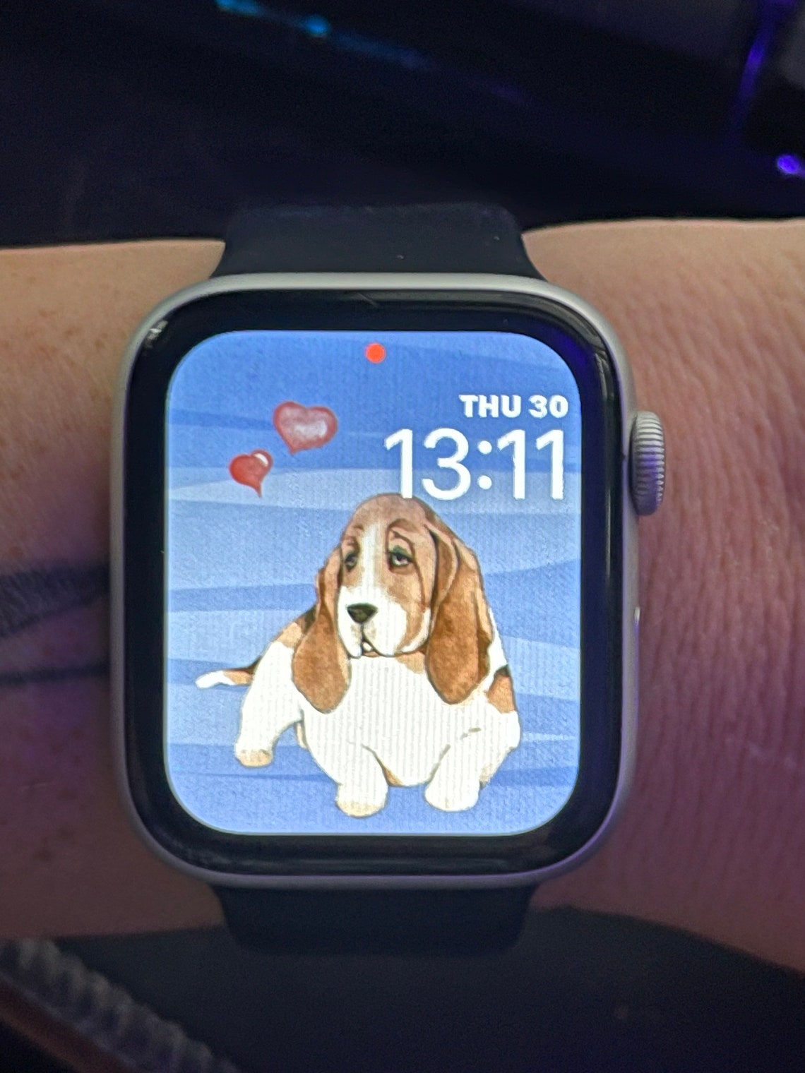 Basset Hound Apple Watch Face Wallpaper Dog Apple Watch Face - Etsy