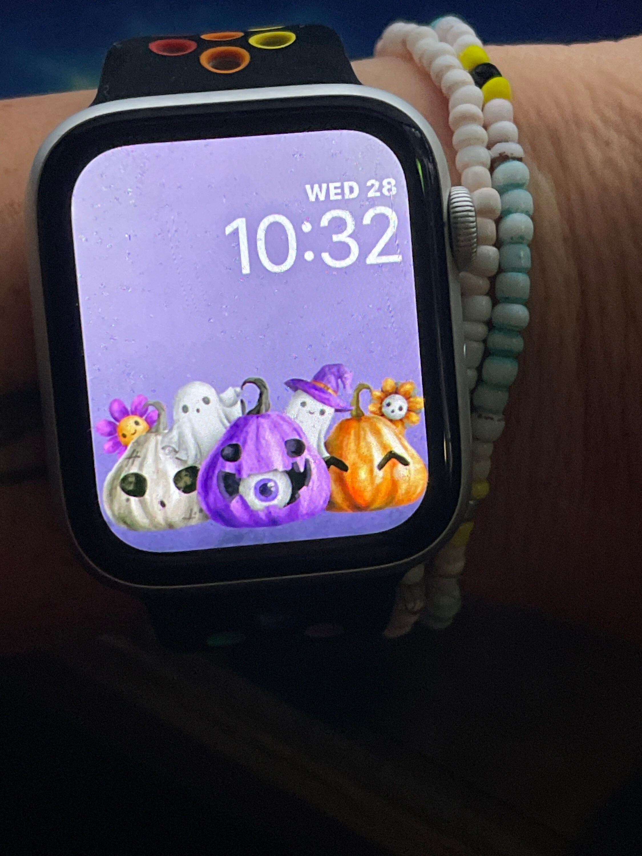 Halloween Apple Watch Wallpaper Bundle Pumpkin Apple Watch - Etsy