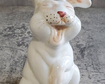 Italian Ceramic Rabbit - Etsy