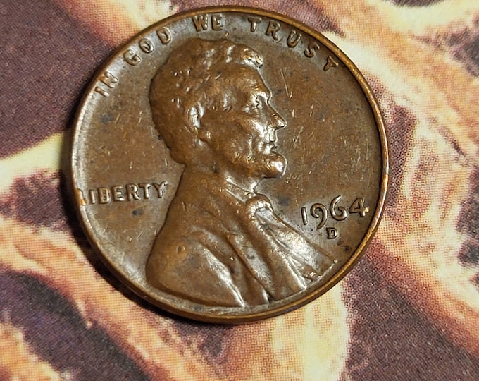 1964 D Lincoln Penny With Errors - Etsy