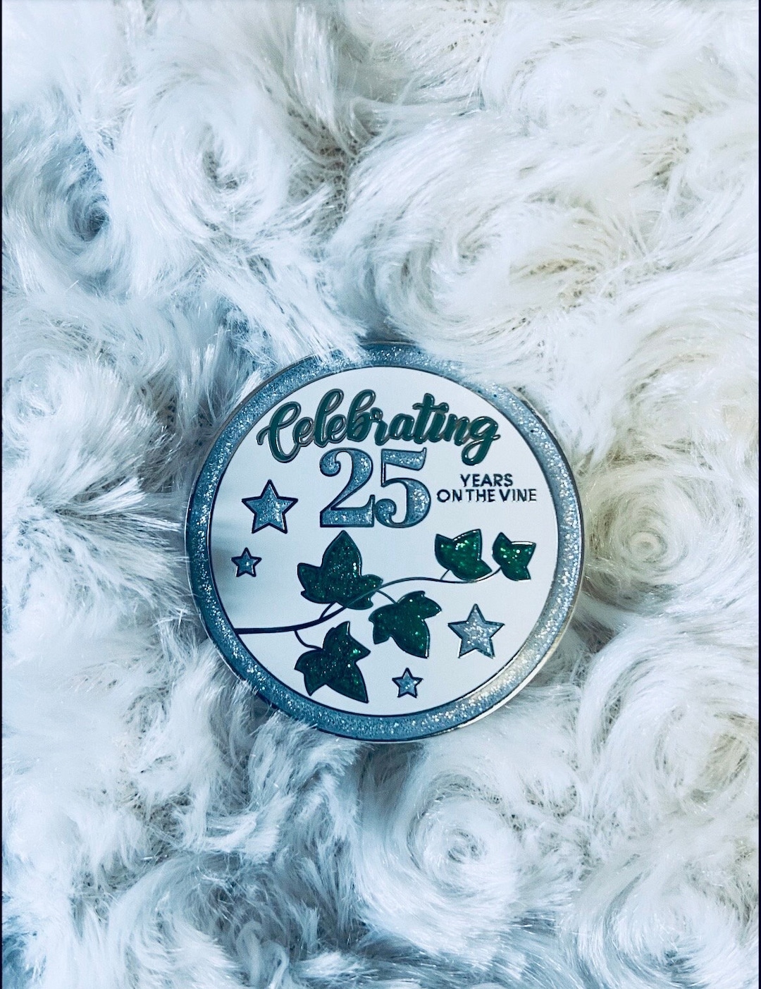 Silver Celebration Series Lapel Pin - Etsy