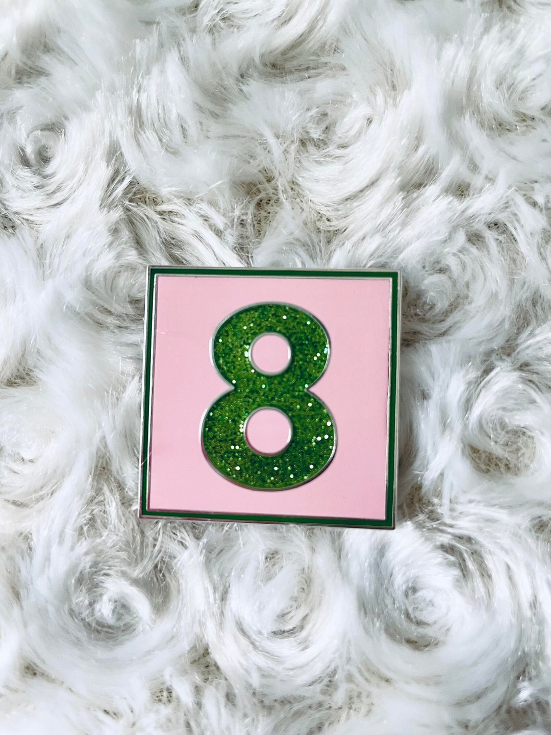 Pretty All That Glitters Series Number 8 Pin - Etsy