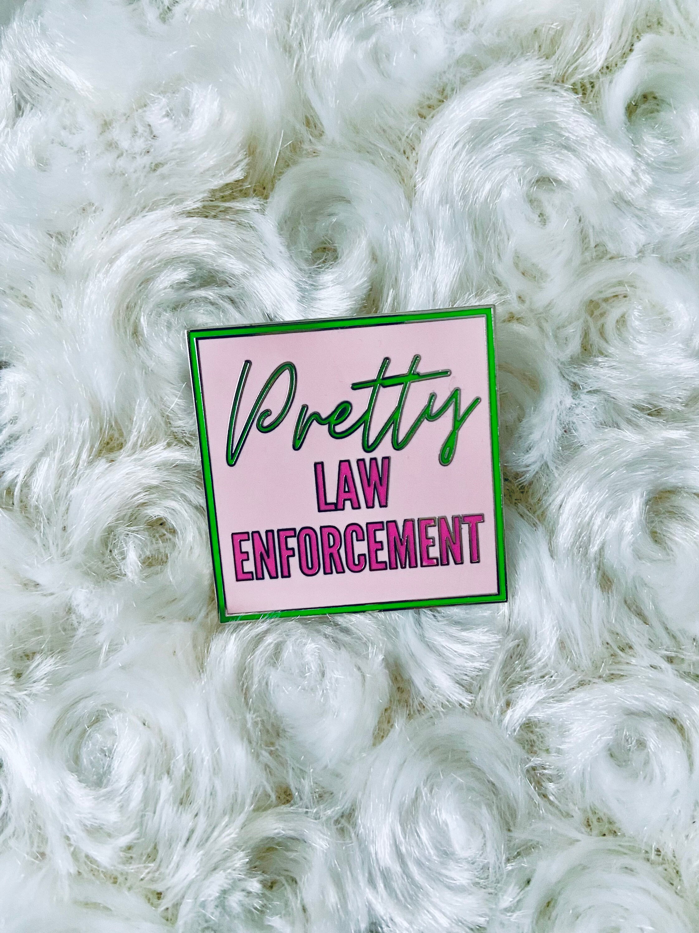 Pretty Law Enforcement Lapel Pin - Etsy