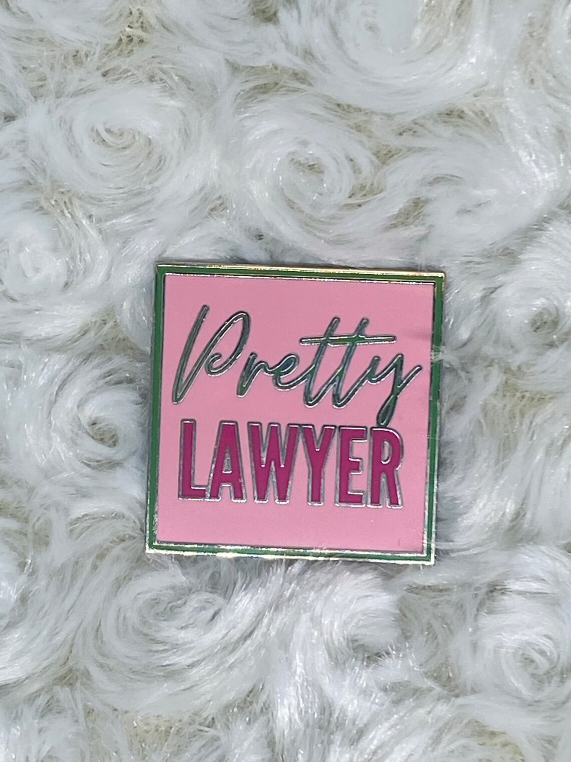 Pretty Lawyer Enamel Lapel Pin AKA Lawyer Gift Attorney | Etsy