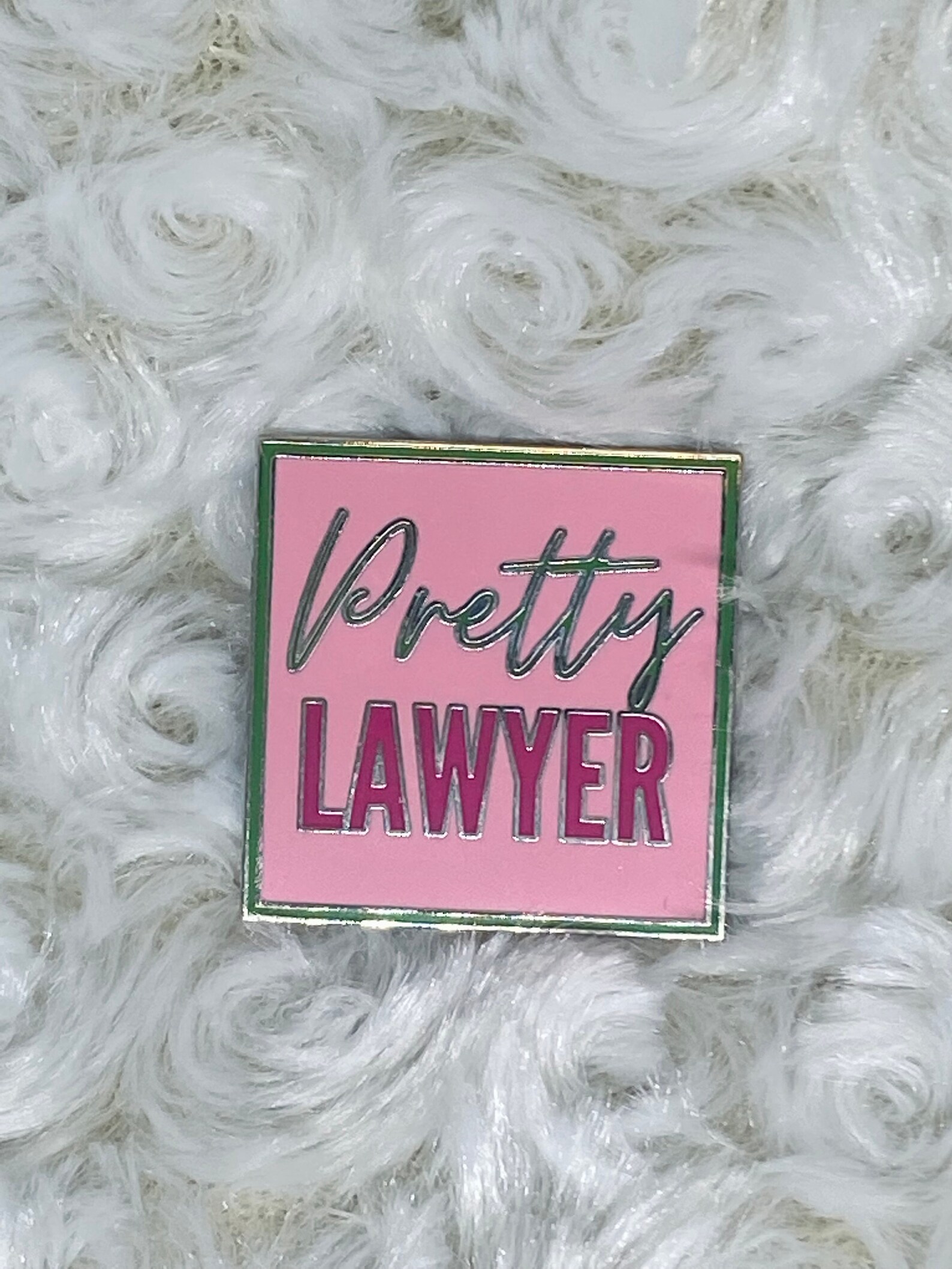 Pretty Lawyer Enamel Lapel Pin AKA Lawyer Gift Attorney - Etsy