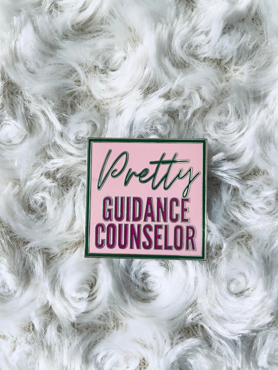 Pretty Guidance Counselor Enamel Lapel Pin - Etsy