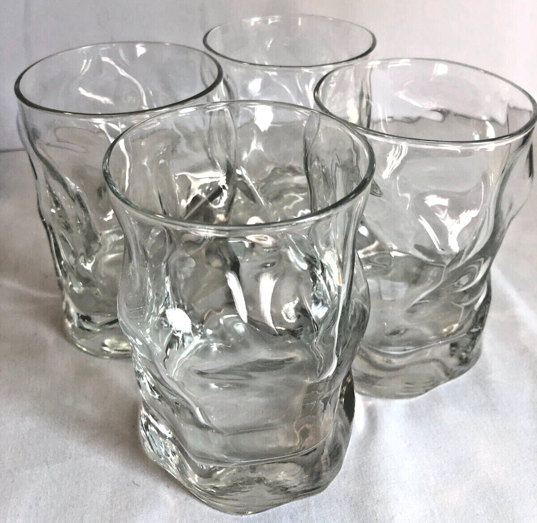 Bormioli Rocco Sorgente 10.25oz Rocks Glass Bar Barware Dimpled ...